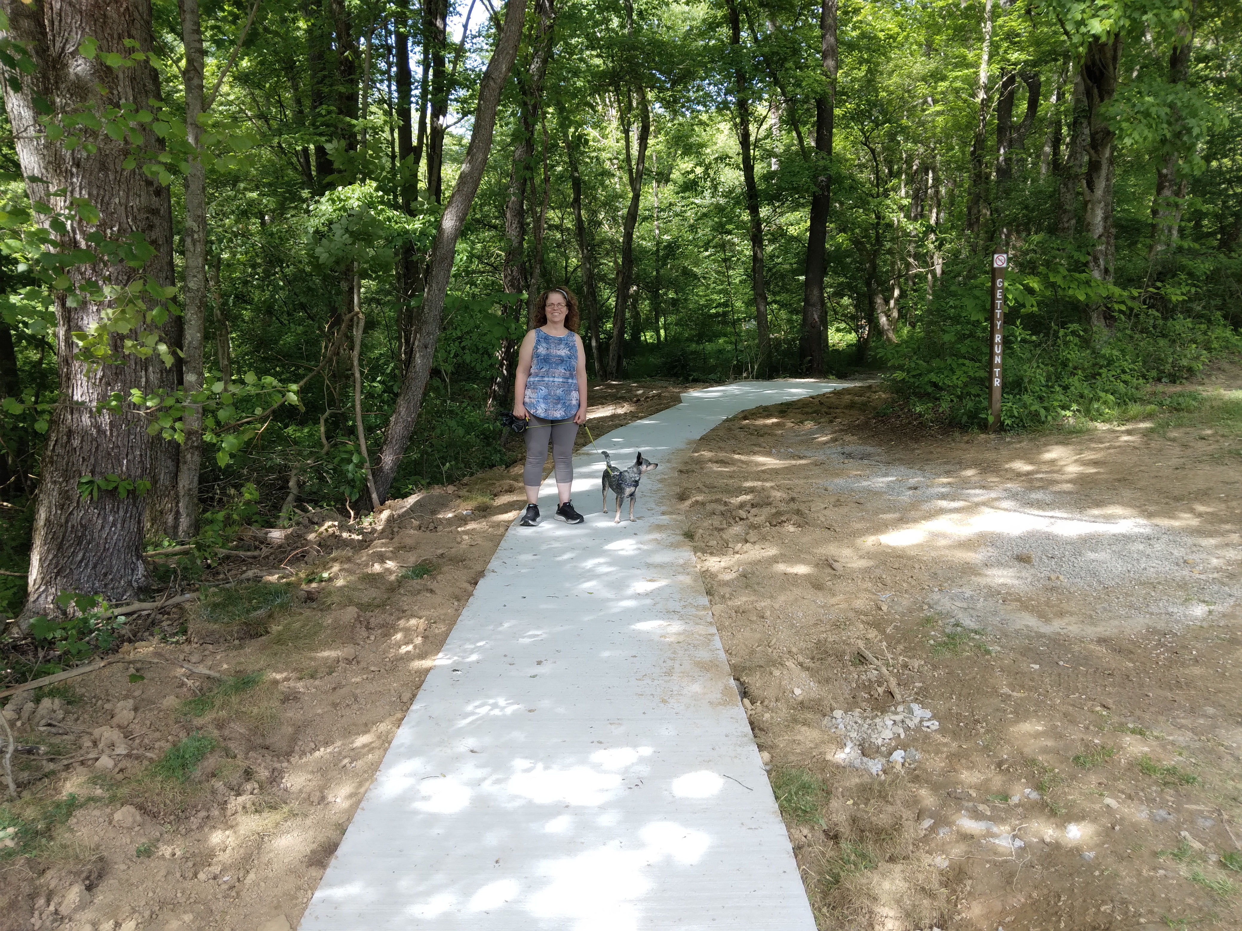 Blue Spruce Park Chickadees - Accessible Pathway Sidewalk - Ray Winstead